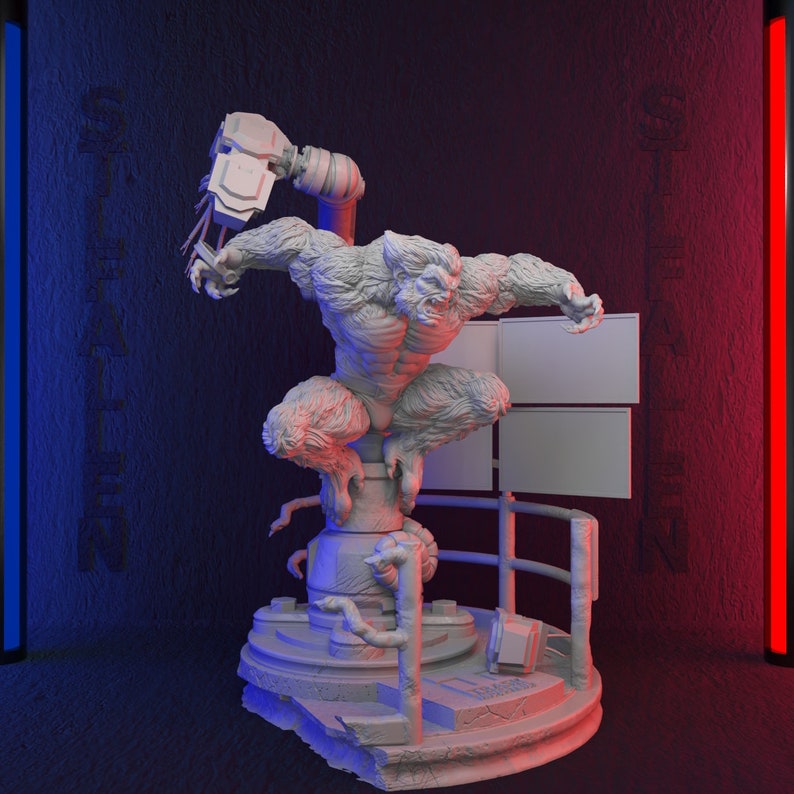 Beast Robot Arm 3D Printable STL File instant Download Fast - Etsy