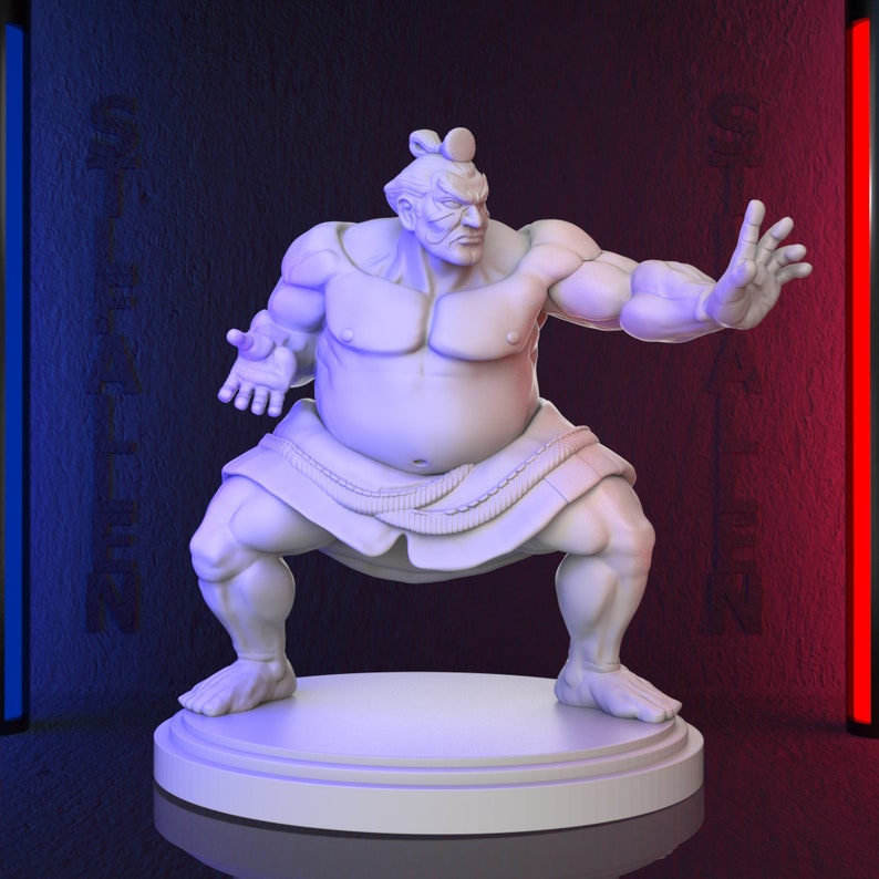 Honda Street Fighter 3D Printable STL File instant Download Fast and Easy Google Drive STL FILE ...