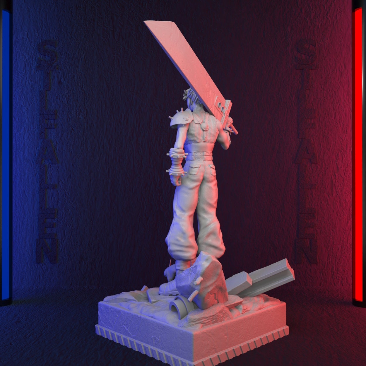 Final Fantasy 3D Printable STL File -instant Download - Fast and Easy ...