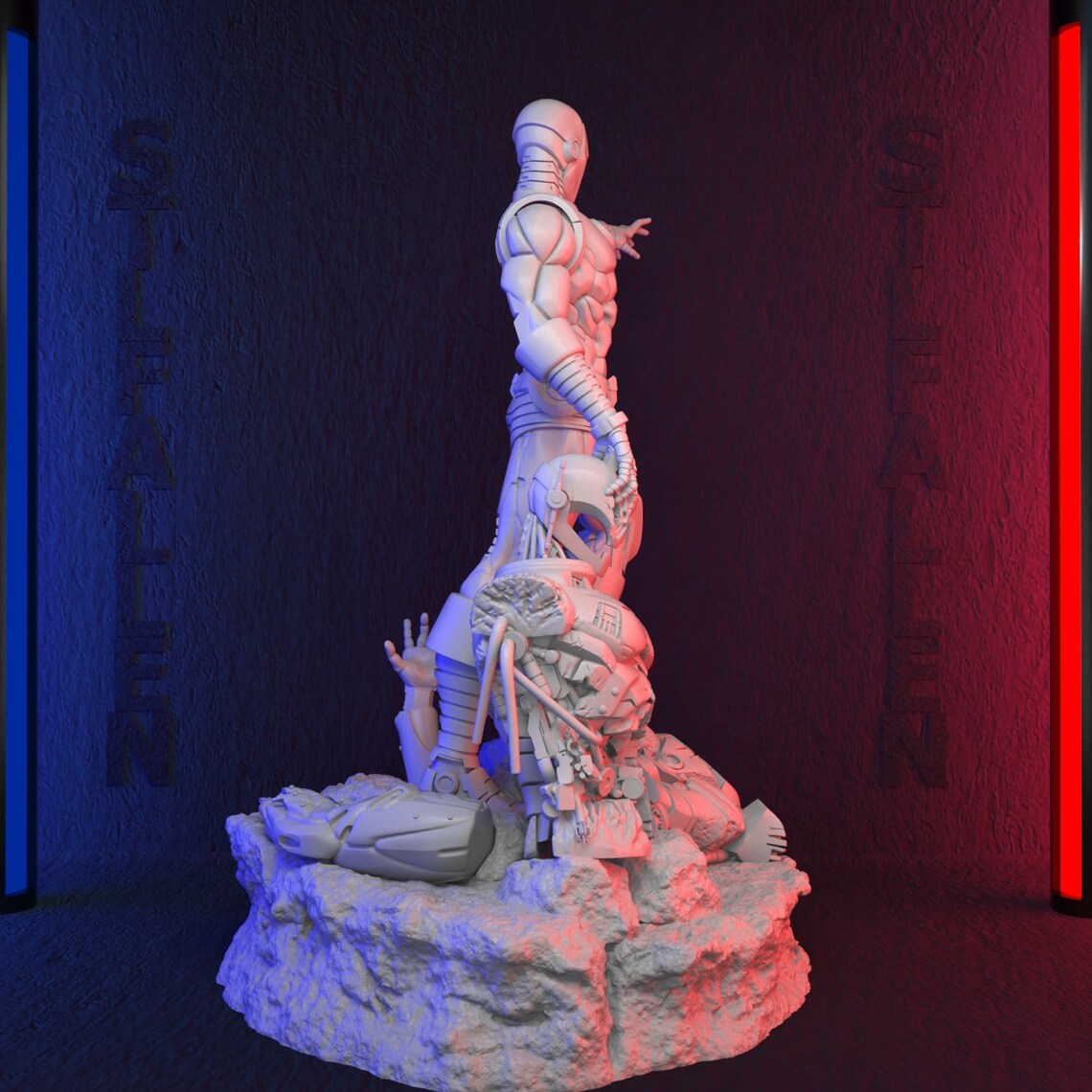 Ironman Ultron 3D Printable STL File -instant Download - Fast and Easy ...