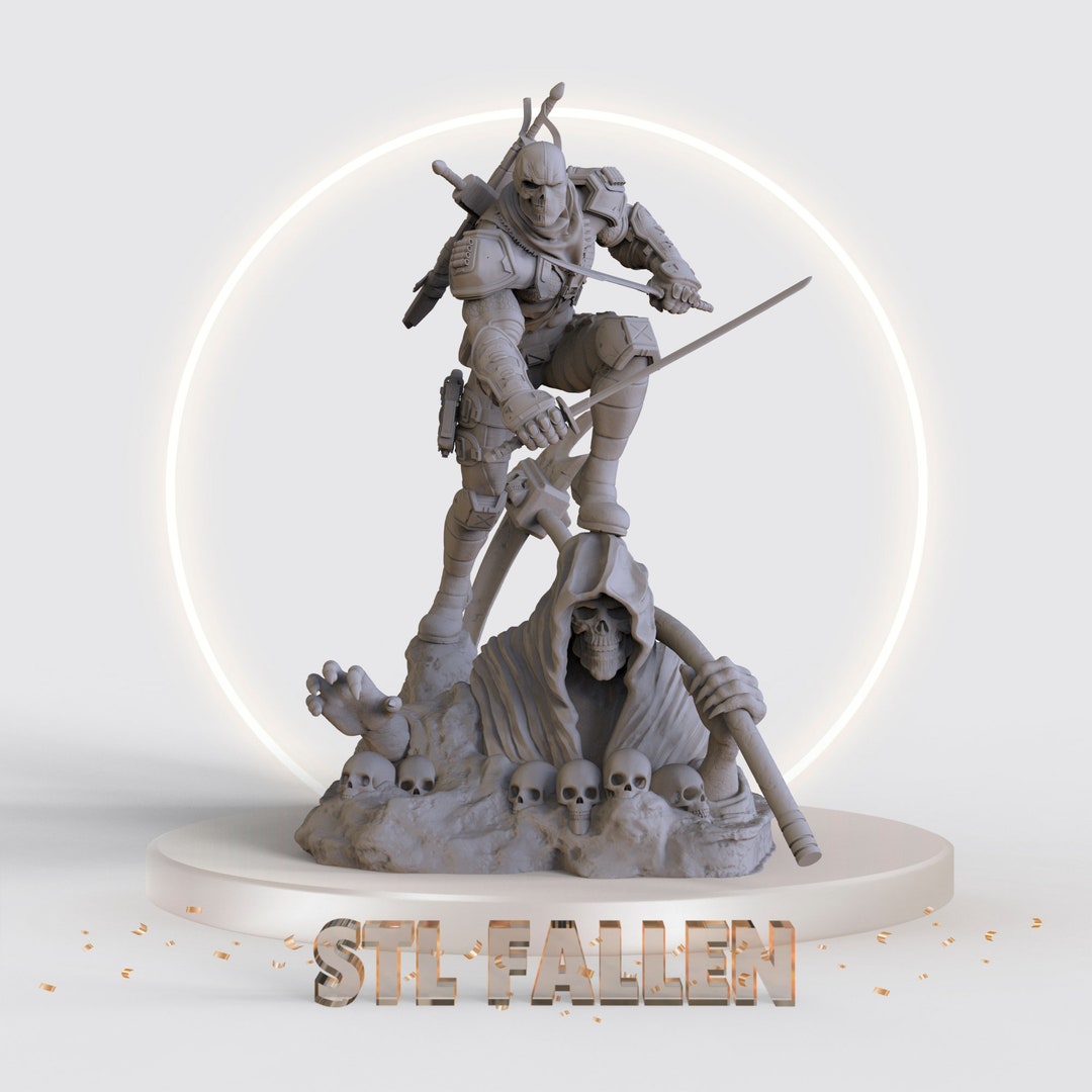 Deathstroke 3D Printable STL File -instant Download - Fast and Easy ...