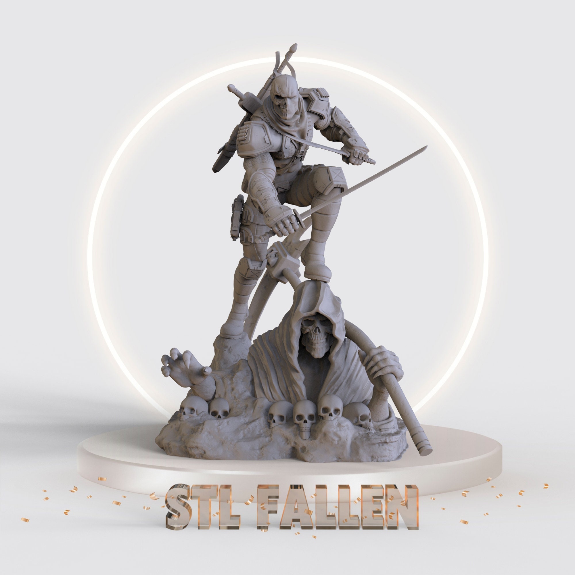 Deathstroke 3D Printable STL File -instant Download - Fast and Easy ...