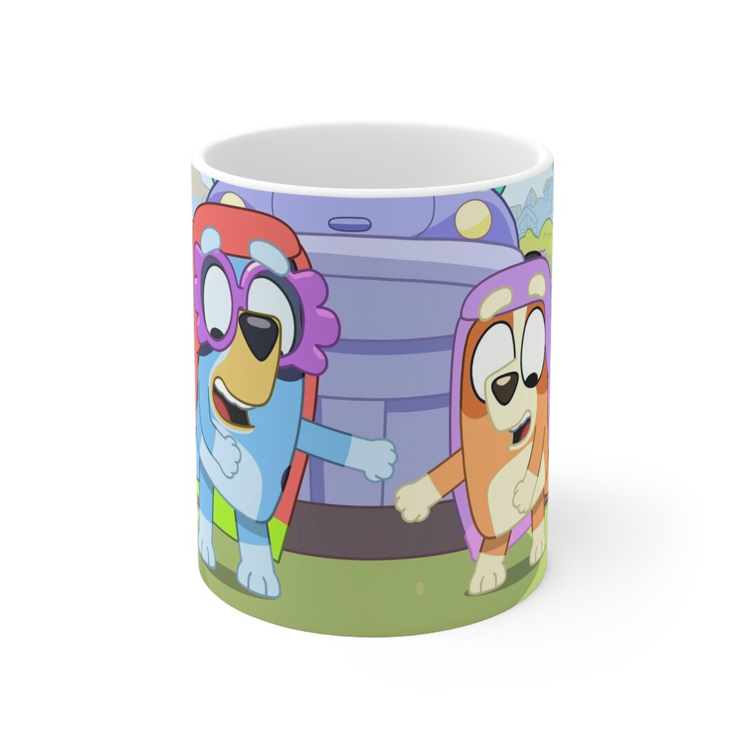 Bluey Inspired Mug Bluey Inspired Tumblers Coffee Addict Kids Hot ...