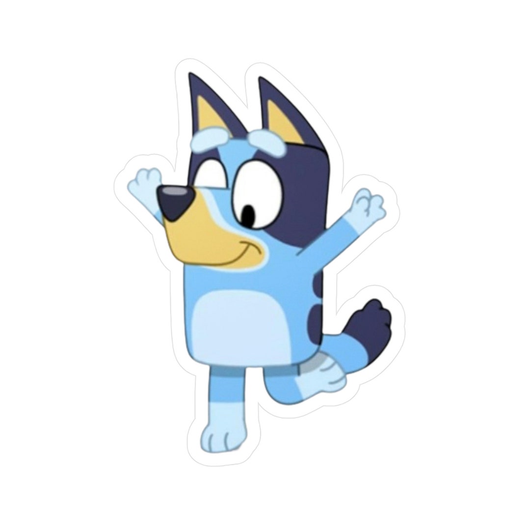 Bluey Inspired Stickers Vinyl Stickers Kiss Cut Waterproof Stickers ...