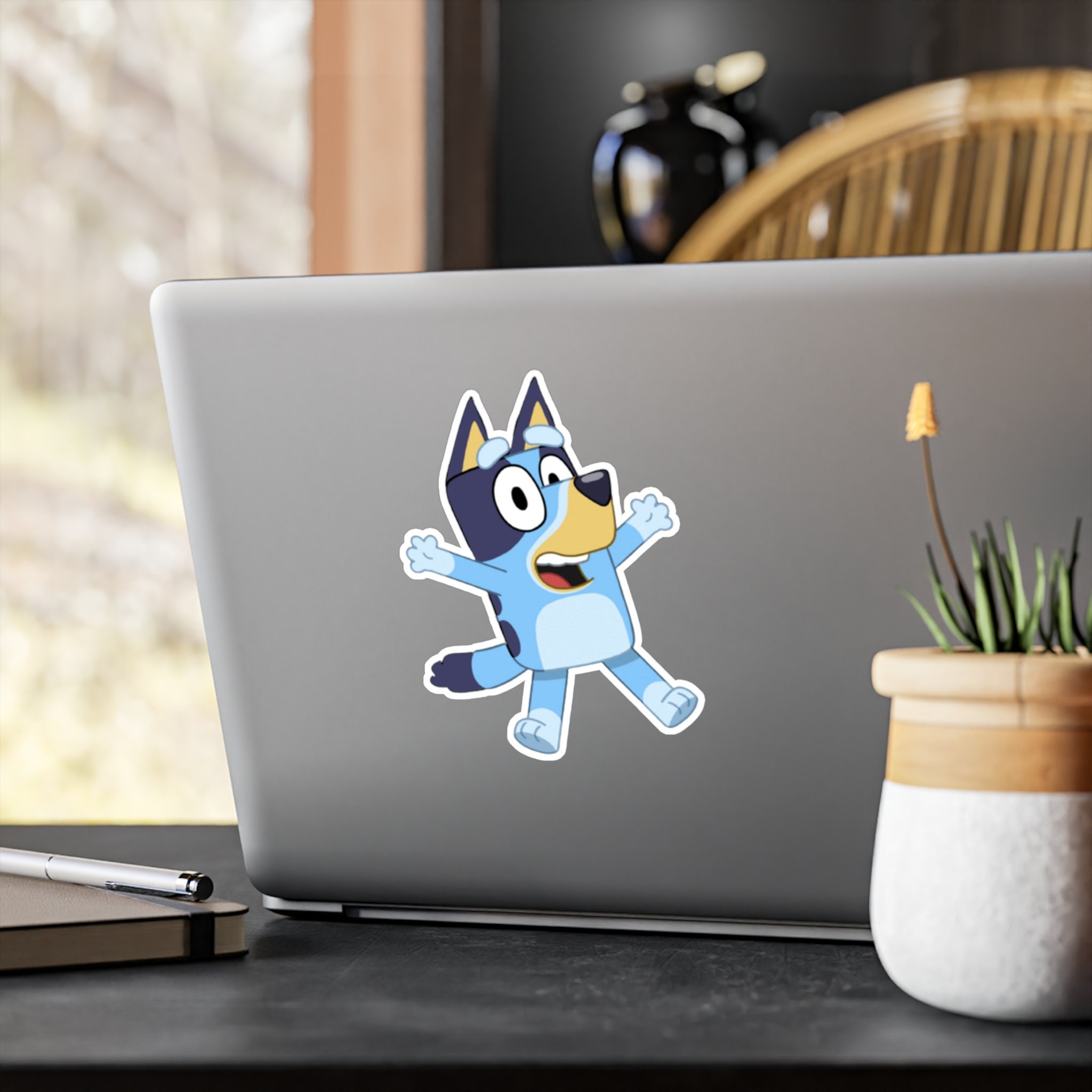 Bluey Bluey Stickers Vinyl Stickers Kiss Cut Waterproof Stickers Custom ...