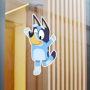 Blue Dog Inspired Stickers Waterproof Vinyl Stickers /custom Stickers ...