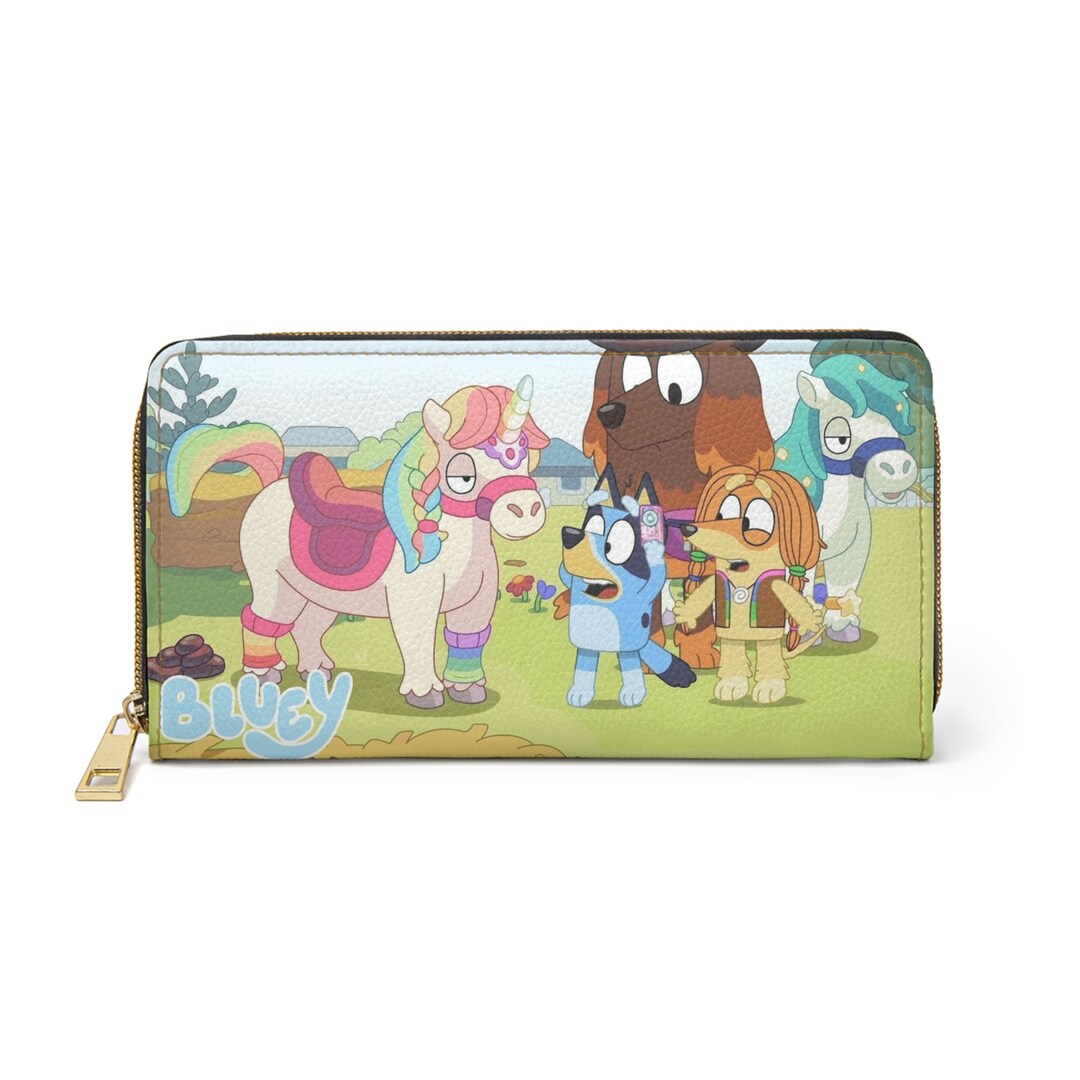 BLUEY POOP Zipper Wallet - Etsy