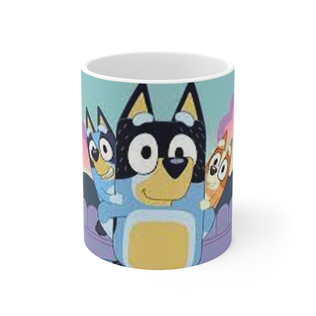 Bluey Inspired Mug Bluey Inspired Tumblers Coffee Addict Kids Hot ...