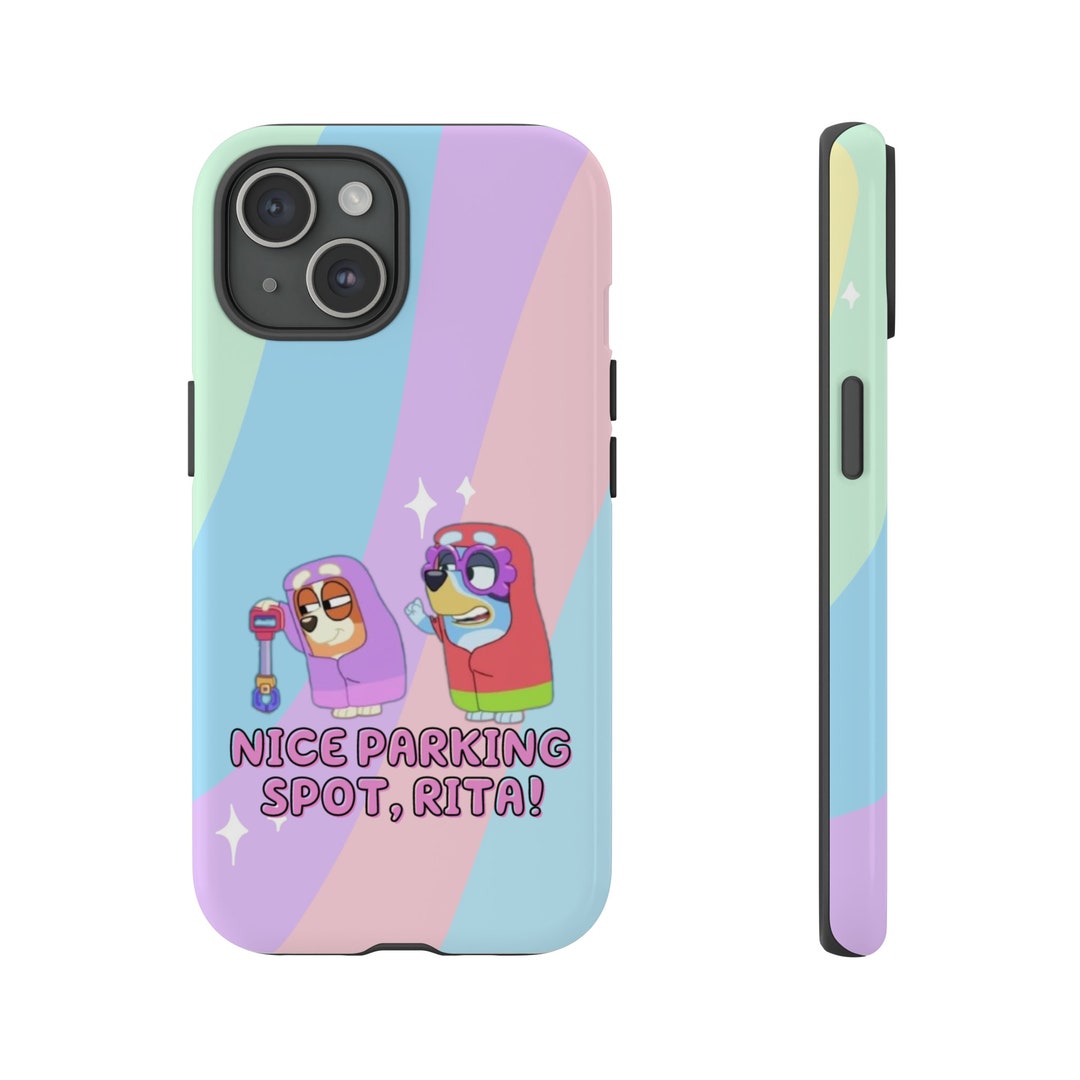 Bluey Inspired Grannies Heelers Cute Phone Case Muffin Minimalist ...
