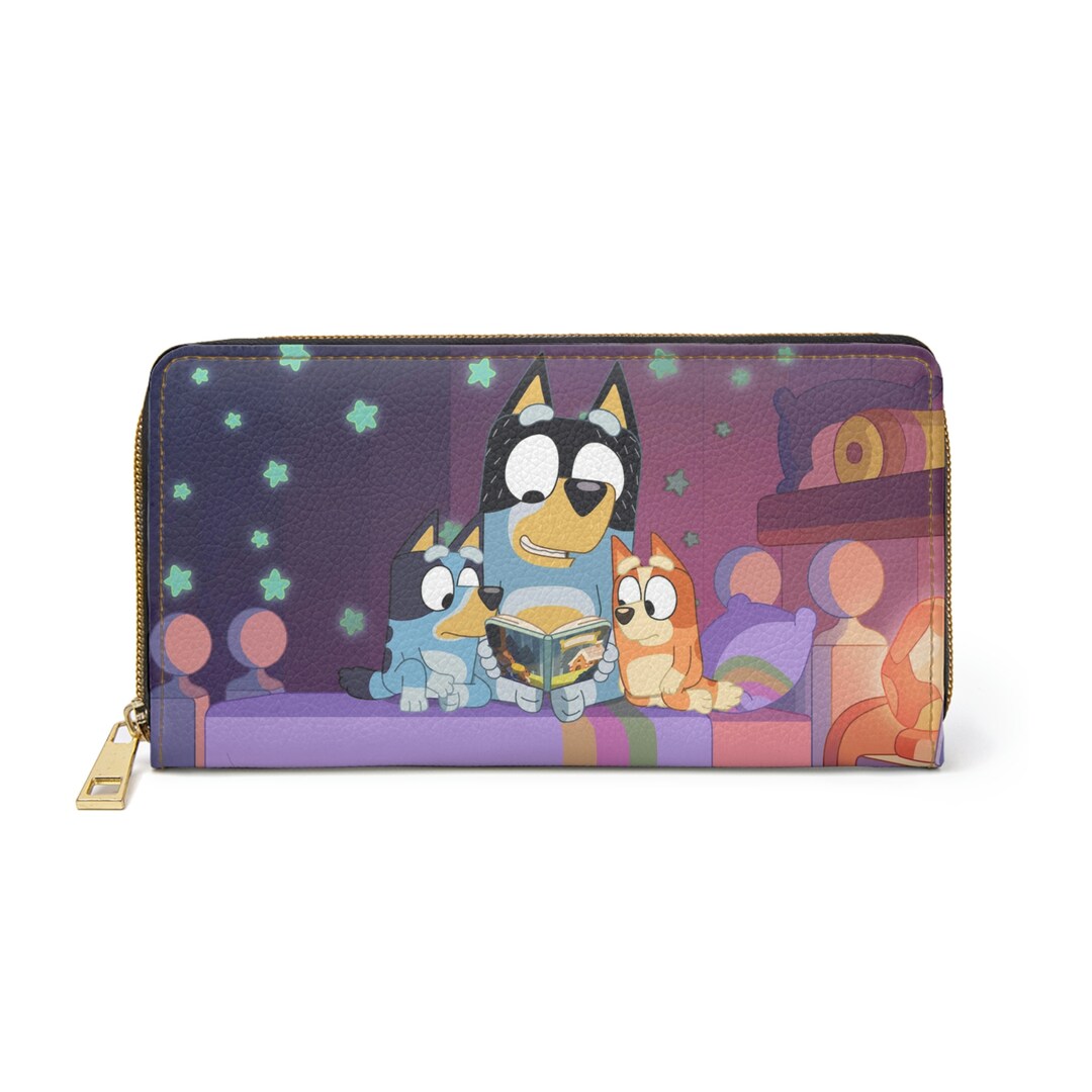 Bluey Bingo Wallet Wallet Purse Travel Purse - Etsy