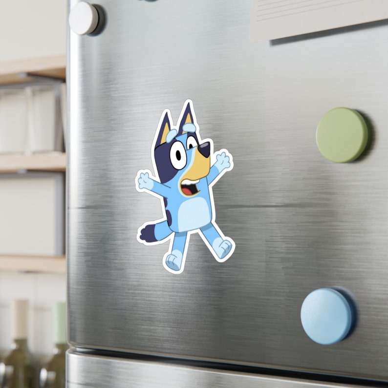 Bluey Bluey Stickers Vinyl Stickers Kiss Cut Waterproof Stickers Custom ...