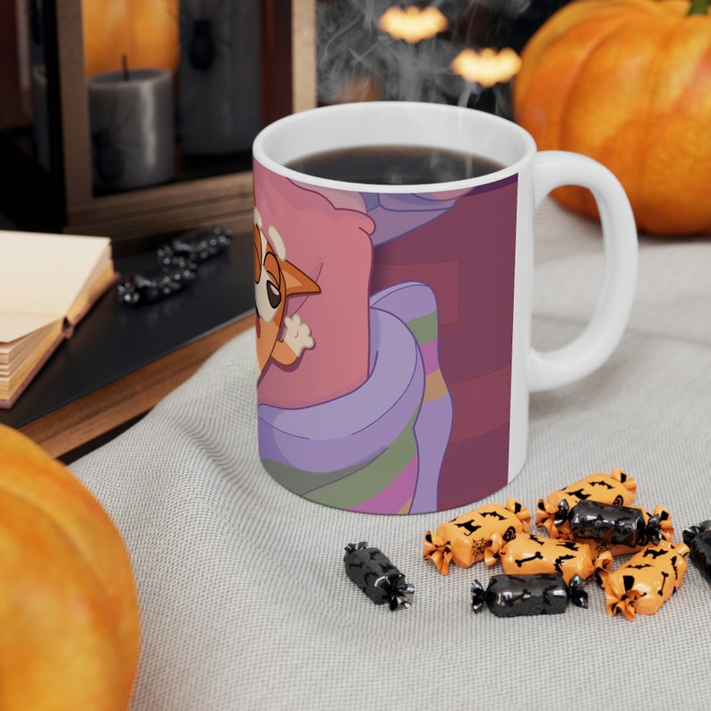 Bluey Inspired Mug Bluey Inspired Tumblers Coffee Addict Kids Hot ...