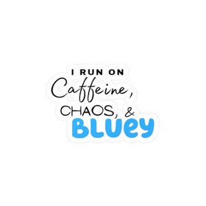 Blue Dog Inspired Stickers Waterproof Vinyl Stickers /custom Stickers ...