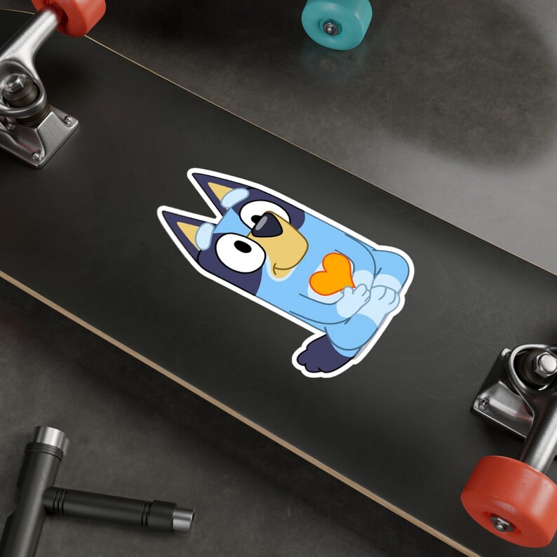 Bluey Inspired Stickers Vinyl Stickers Kiss Cut Waterproof Stickers ...