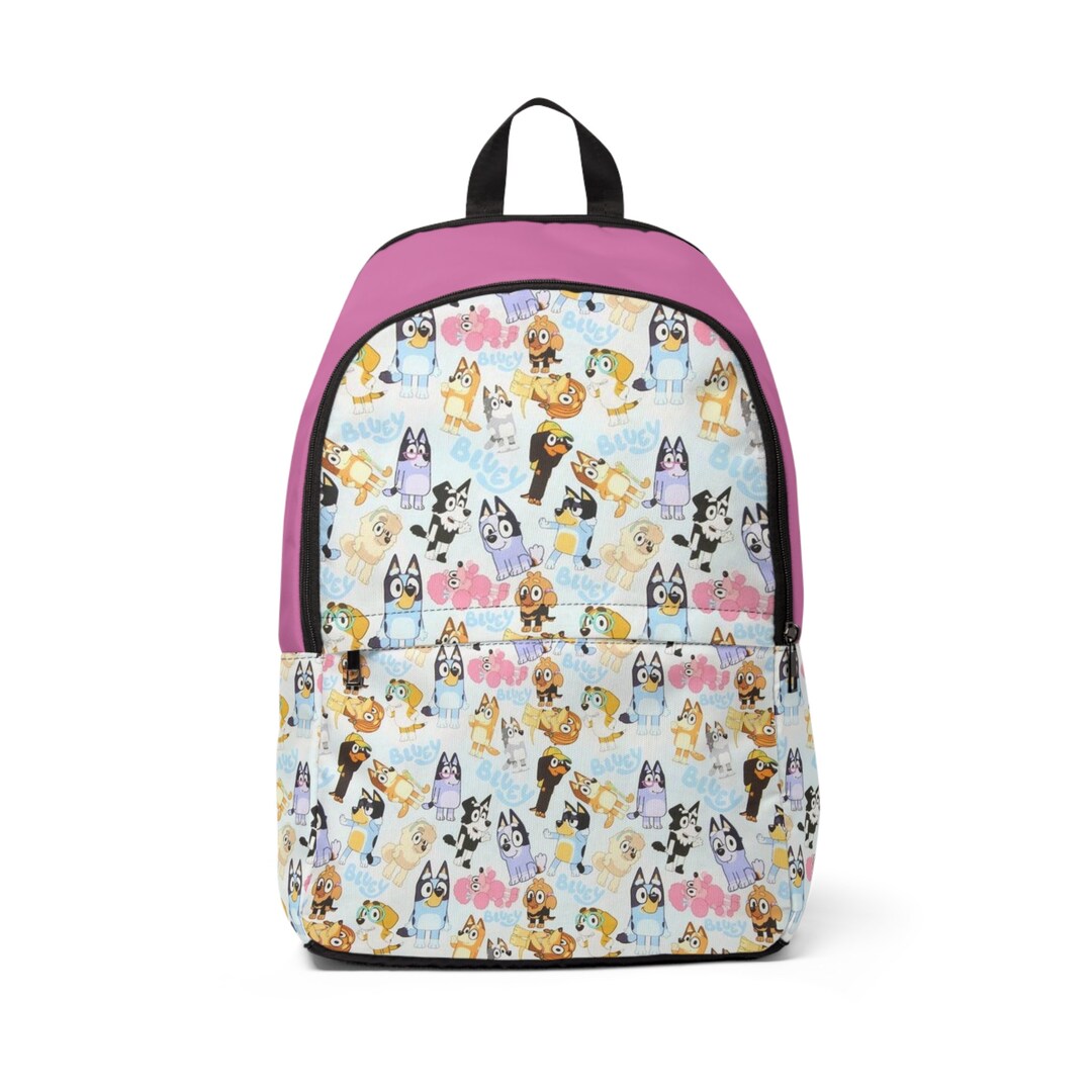 Bluey Inspired School Bag Bluey Inspired Nappy Bag Bluey Kids ...