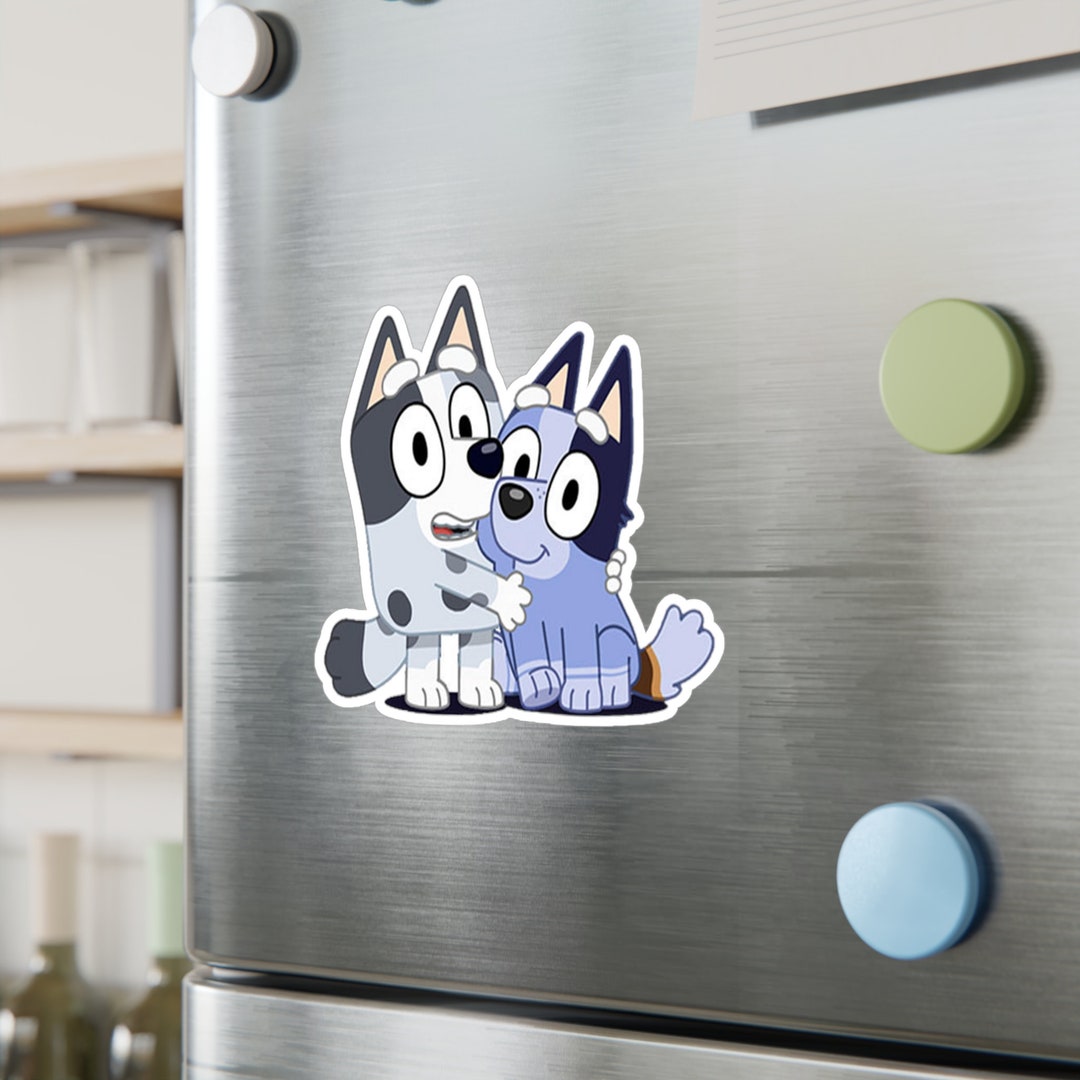 Blue Dog Inspired Stickers Waterproof Vinyl Stickers /custom Stickers ...