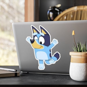 Blue Dog Inspired Stickers Waterproof Vinyl Stickers /custom Stickers ...
