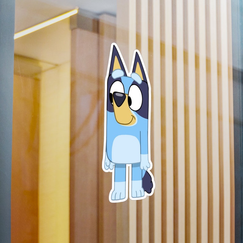 Big Bluey Kiss Cut Vinyl Decals Etsy
