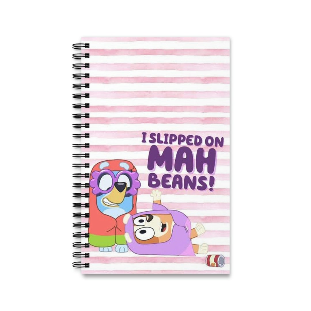 Bluey Inspired Books Bluey Inspired Diary Bluey Kids Note Book - Etsy