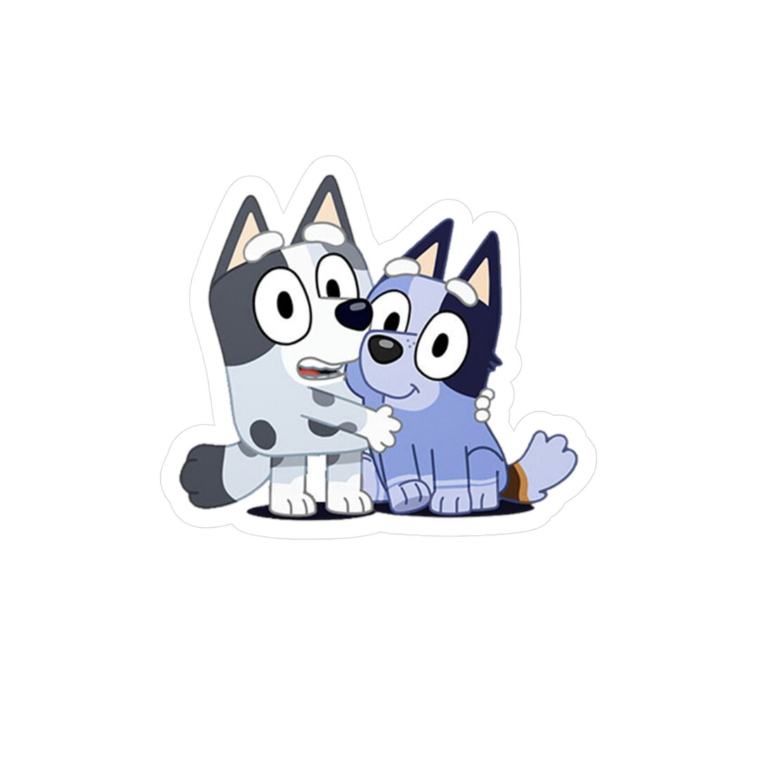 Bluey Inspired Stickers Vinyl Stickers Kiss Cut Waterproof Stickers ...