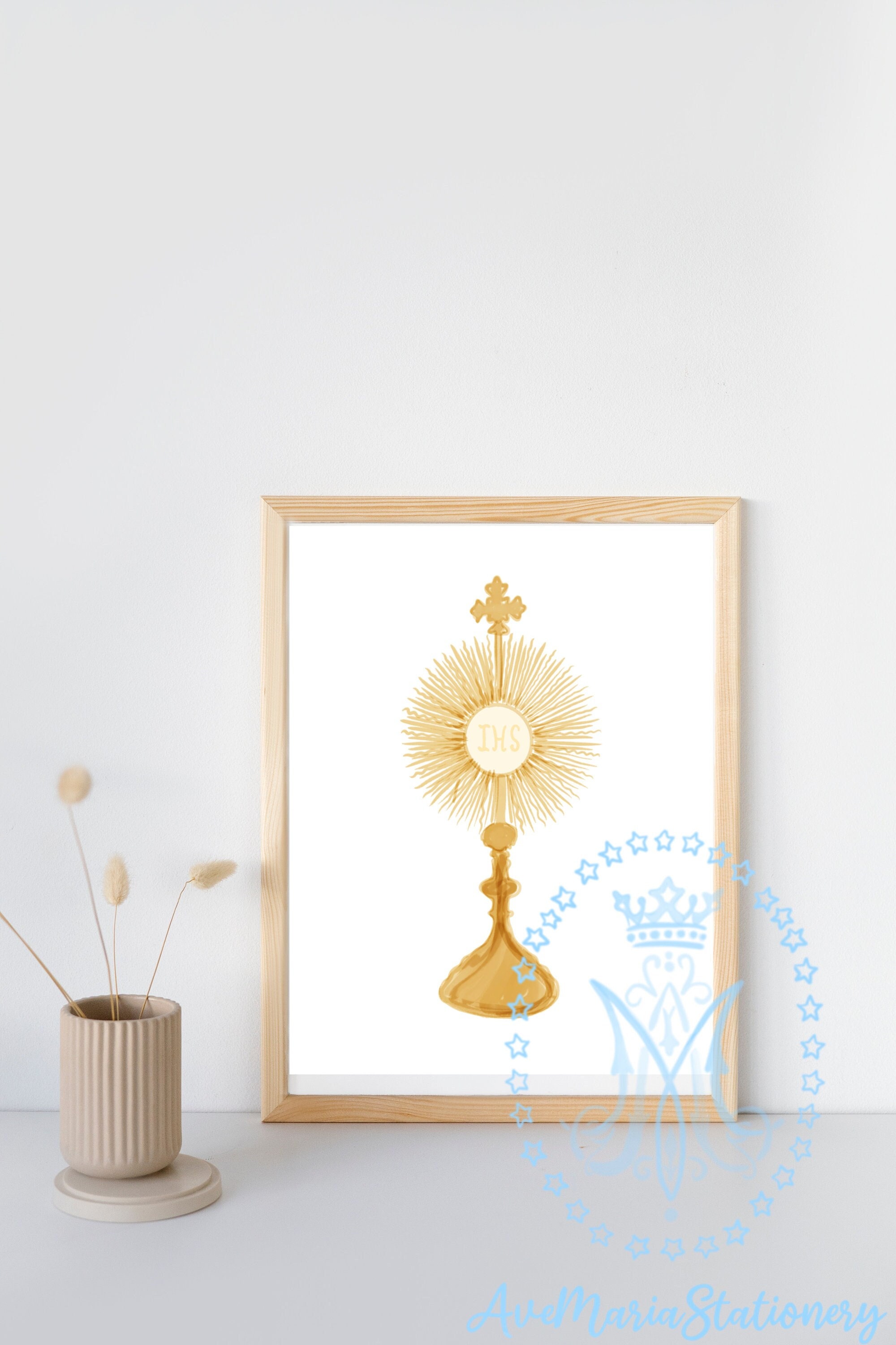 Eucharistic Adoration Poster