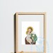Printable St. Joseph Catholic Art Print - Digital Download (4x6, 5x7, 8 ...
