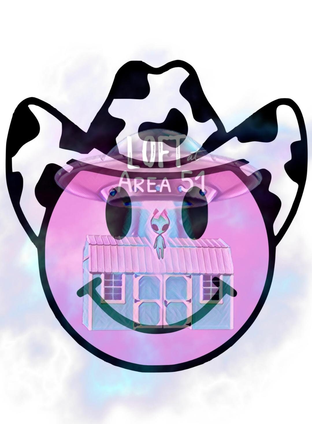 Smiley Face With Hat Cow Print SVG for Cricut Design Space - Etsy