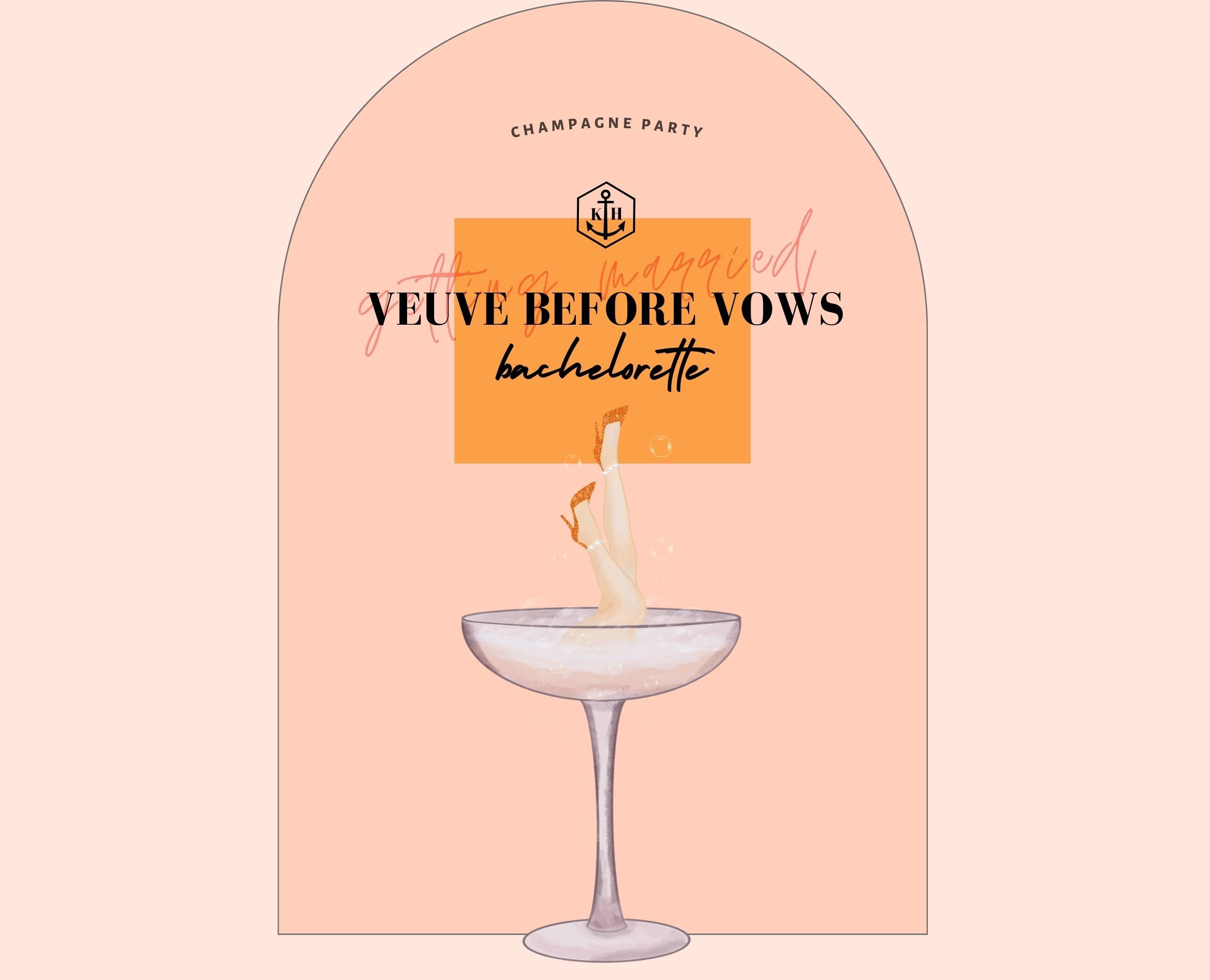 Veuve Before Vows Bachelorette - Etsy