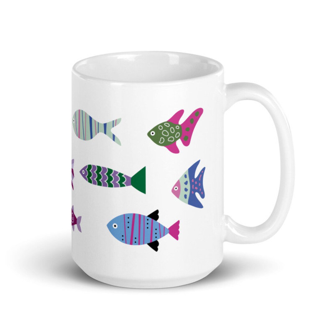 Beach Inspired Mug, Beach Theme Coffee Mug, Coastal Mug,ocean Ceramic ...