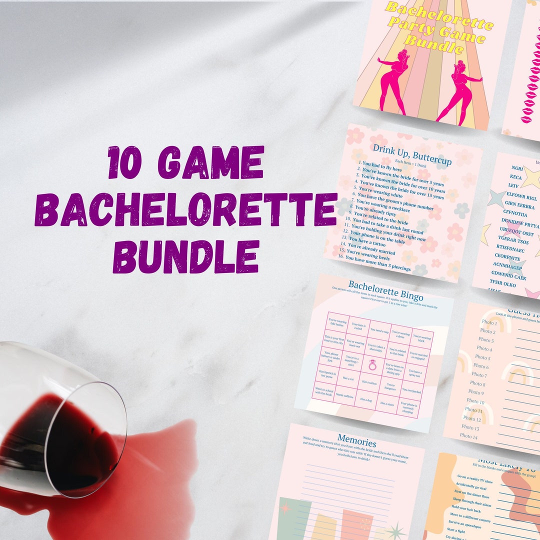 Dazed and Engaged Bachelorette Party Games | 70's Themed Bachelorette ...