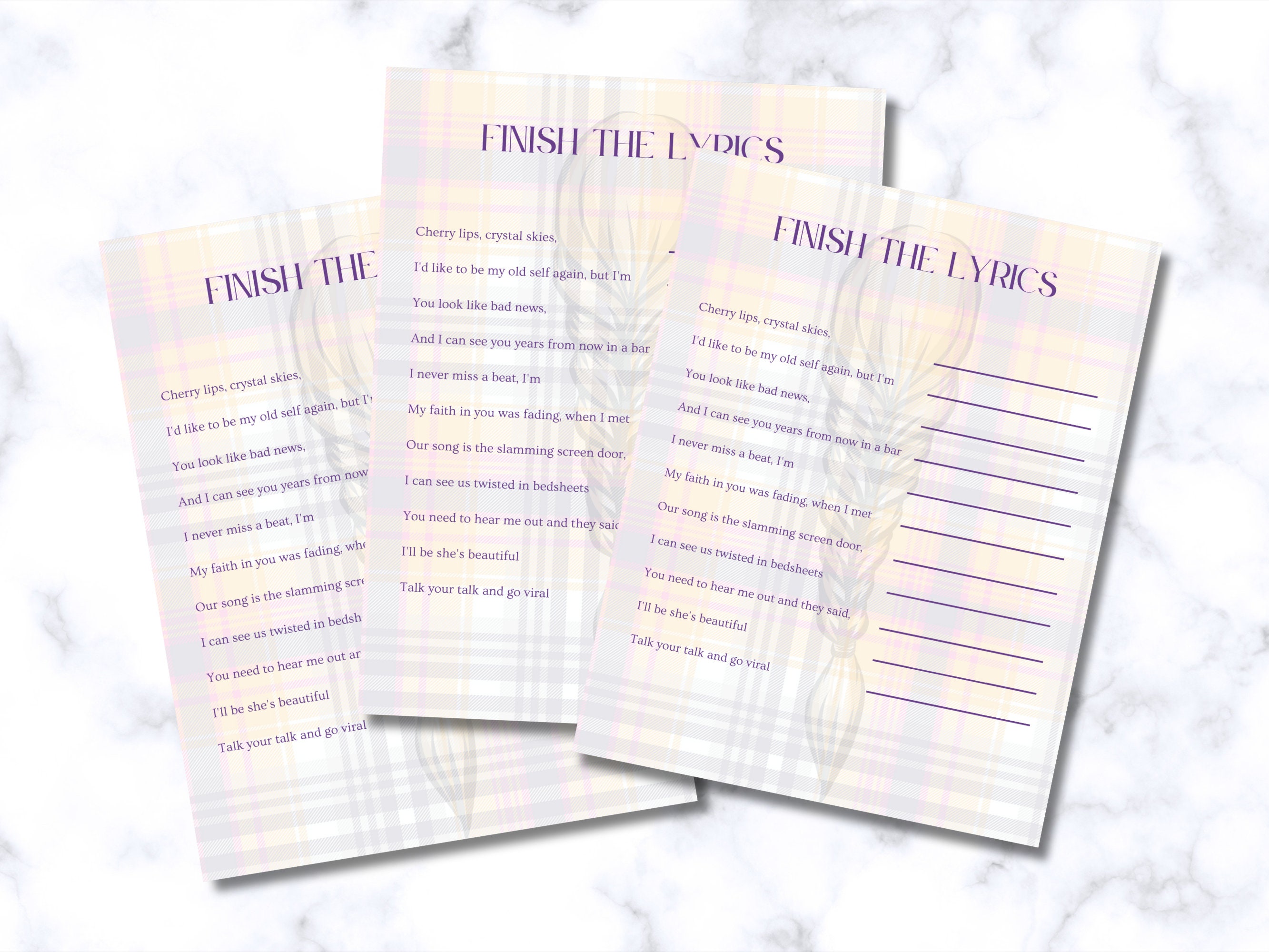 Taylor Swift Party Games Taylor Swift Bachelorette Eras Party She Found ...
