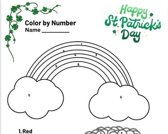 St. Patrick's Day Worksheet, St. Patrick's Day, Kindergarten Activity ...