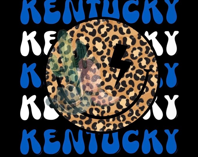 Kentucky Smiley PNG - Etsy