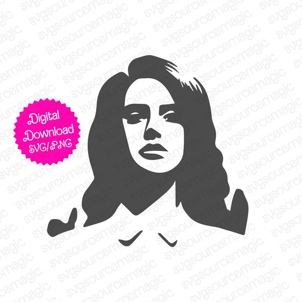 Lana Del Rey Stencil - Etsy UK