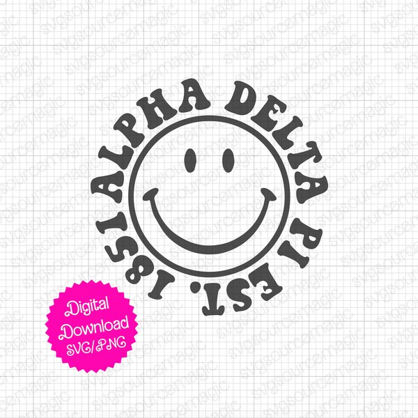 Alpha Delta Pi - Etsy