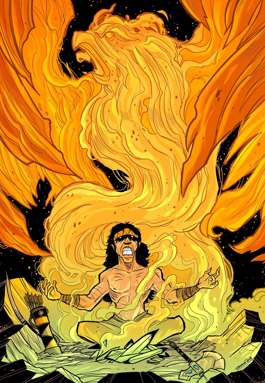 Anasazi Sunstone Elemental Digital Art - Etsy