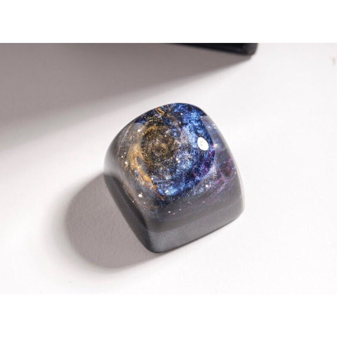 Milky Way Galaxy Keycap Outer Space Keycap Universe Artisan - Etsy