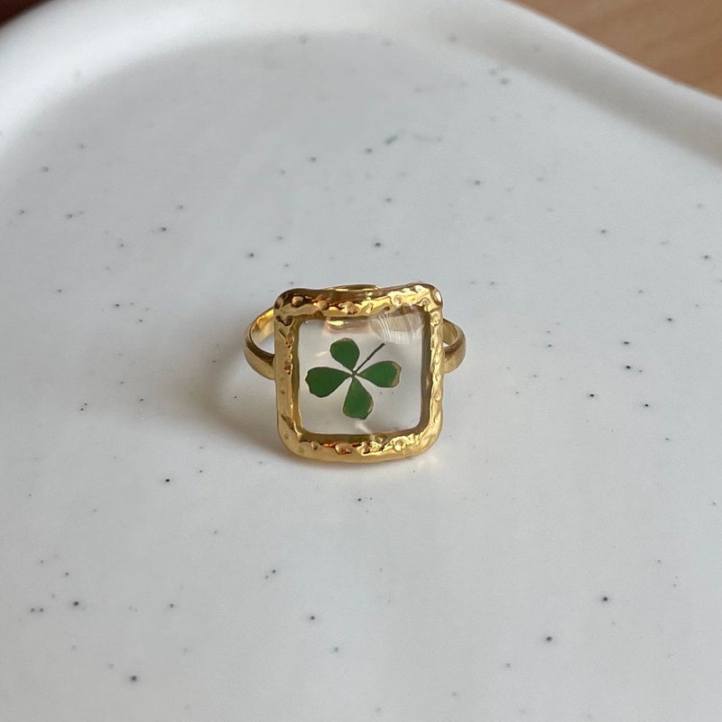 Clover Ring - Etsy