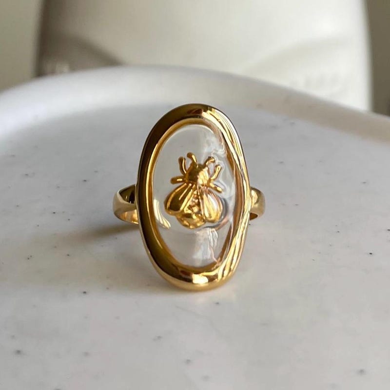 Bee Ring - Etsy