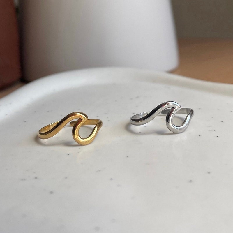 Wave ring - Etsy.de