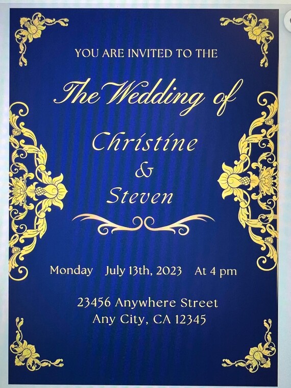 Victorian Wedding Invitations