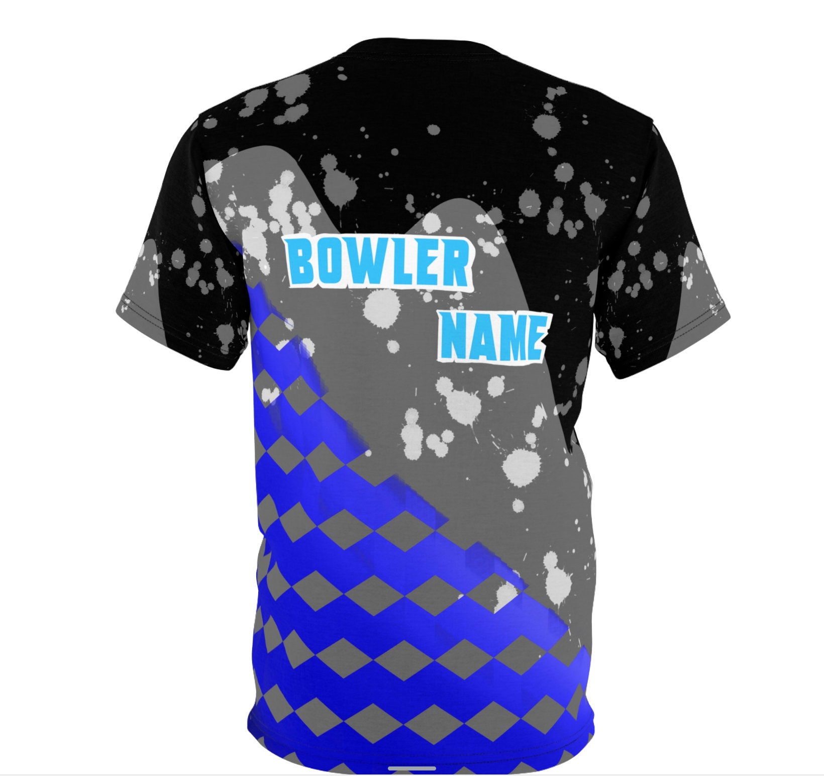 Blue Flame Bowling Team Shirt - Etsy