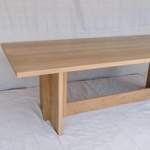 White Oak Dining Table | Custom Designs - Etsy