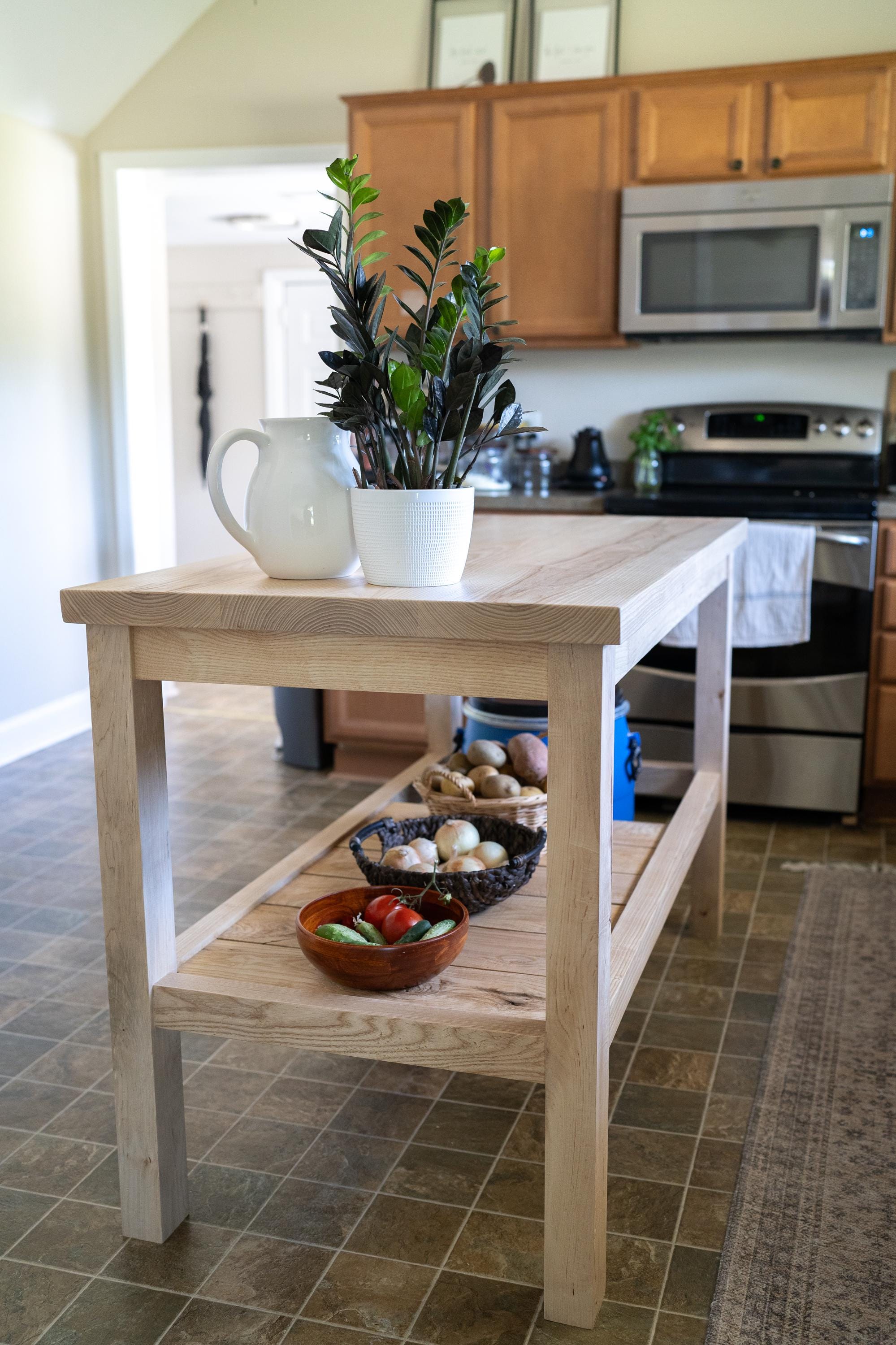 Kitchen Island Custom | Handmade | Ashwood - Etsy