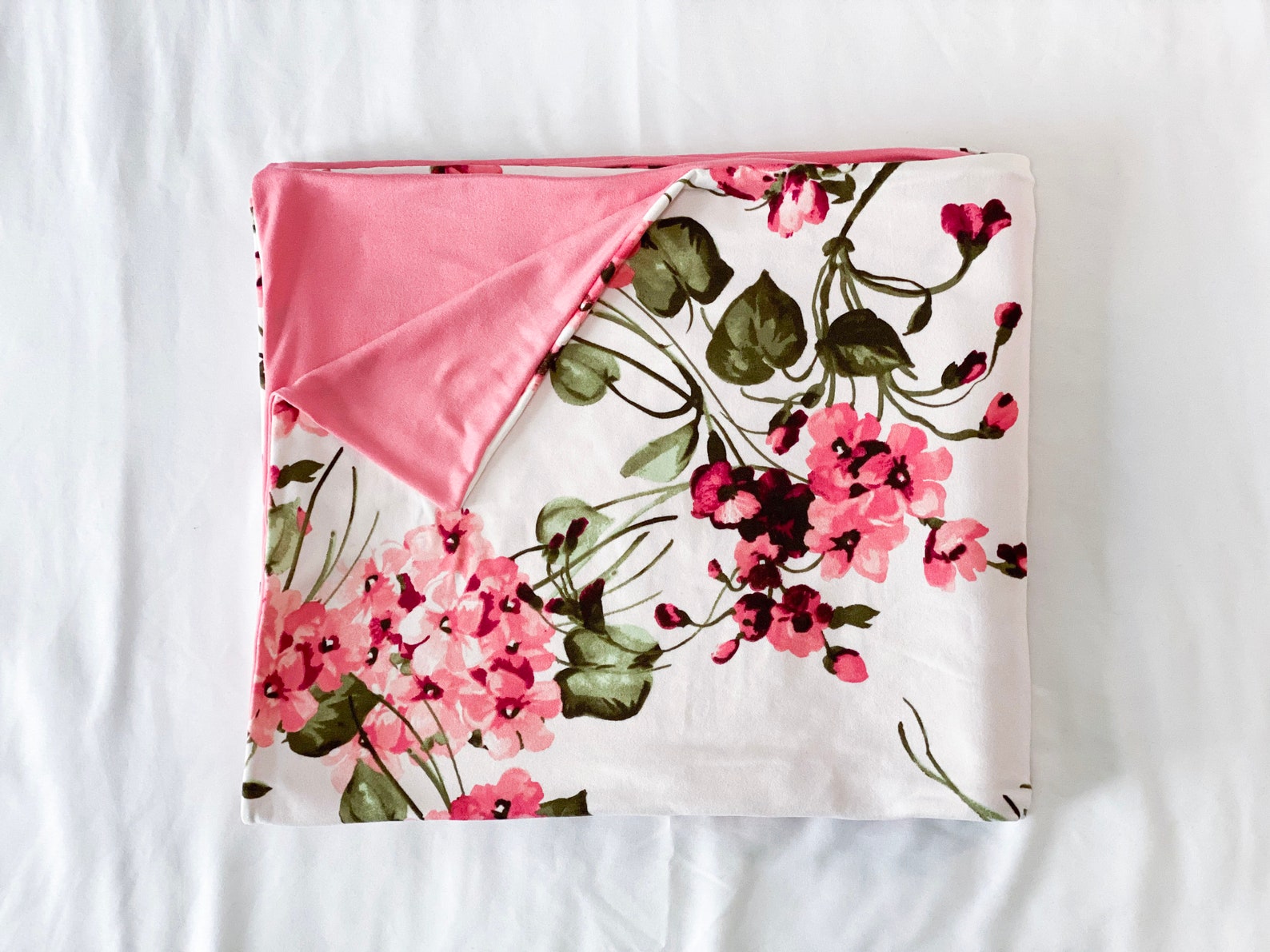 Maddie Wrap Blanket - Pink - Etsy