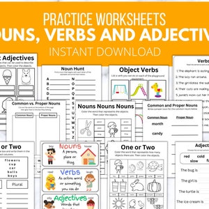46 Second 2nd Grade Dolch Sight Words Worksheets for Kids, Instant ...