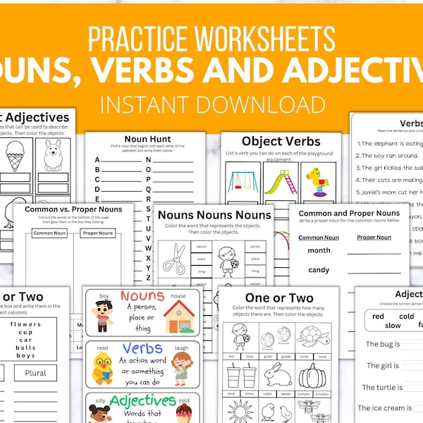 30 Counting Kindergarten Math Common Core Worksheets, Number Sense ...