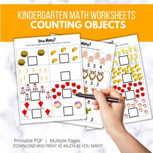 Counting to 20, Kindergarten Standard, Preschool Worksheets, Fun Math ...
