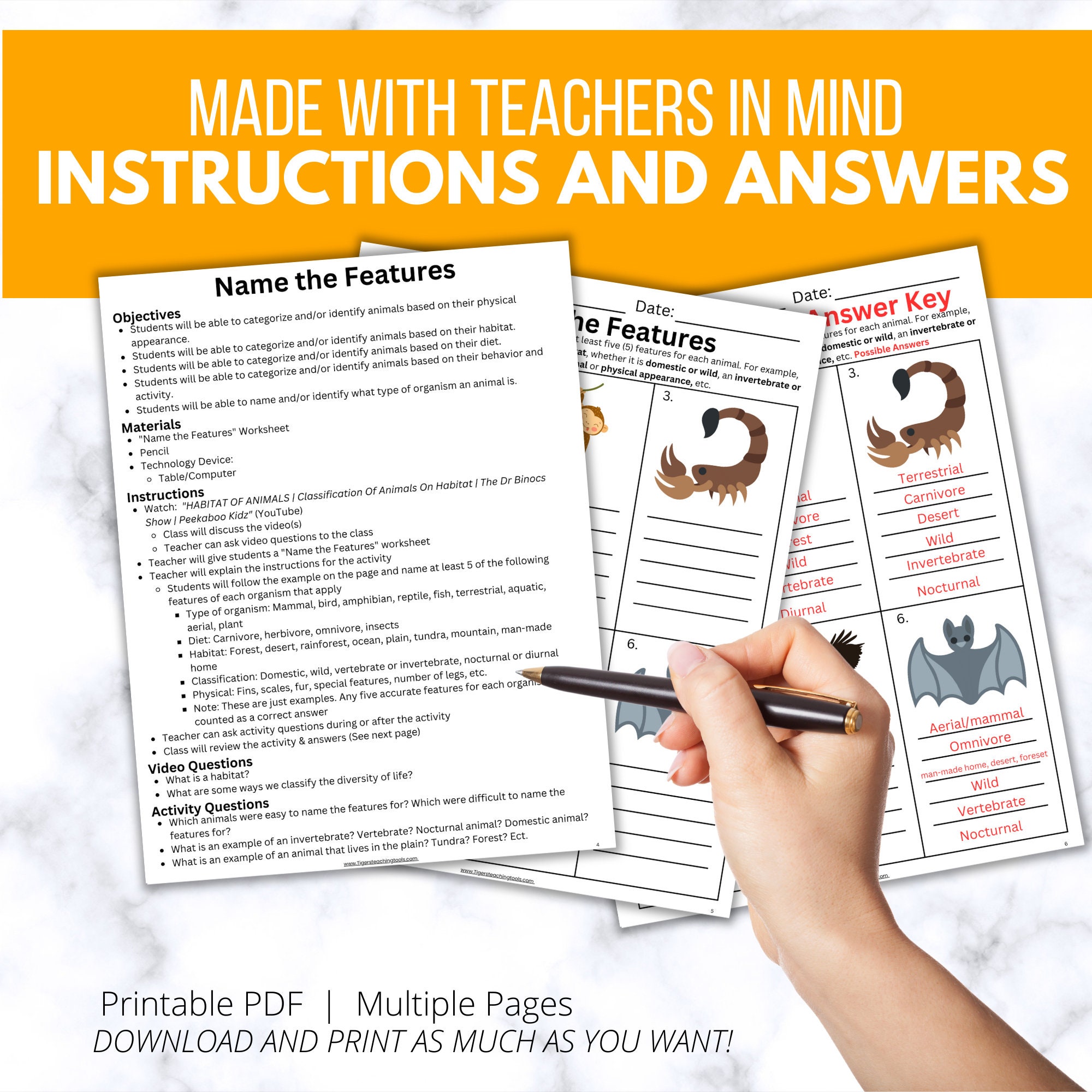 Second Grade Life Science Mega Bundle: Interactive Learning for Young ...