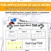 40 Pre-primer Dolch Word Worksheets, Sight Words, Word Wall, Instant ...